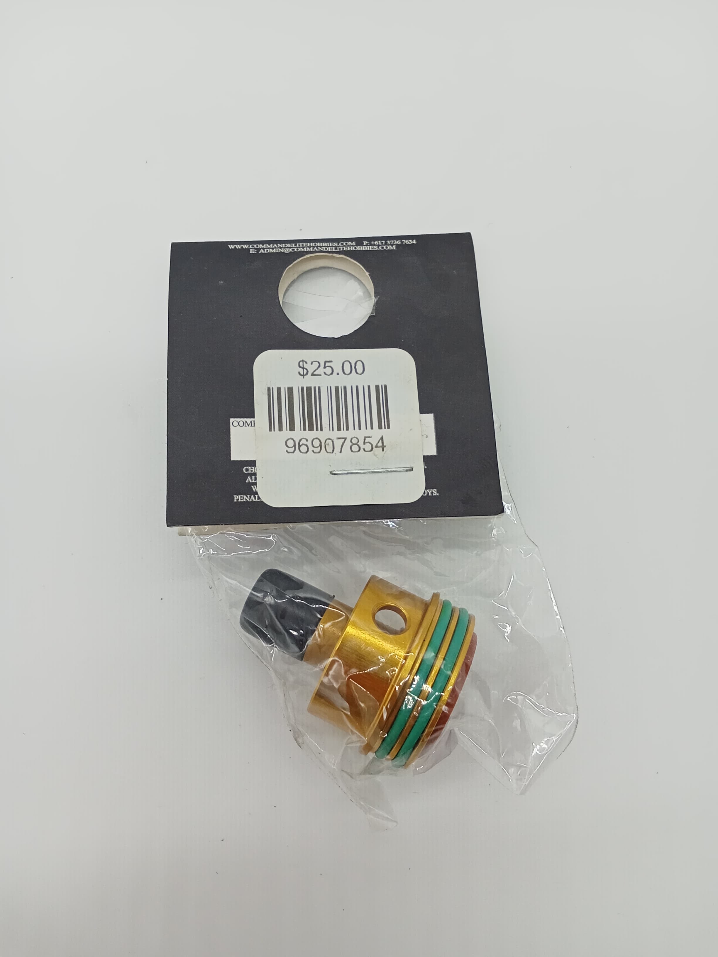Command Elite Hobbies Anodized Cylinder Head & Nozzle – RPM Techshop