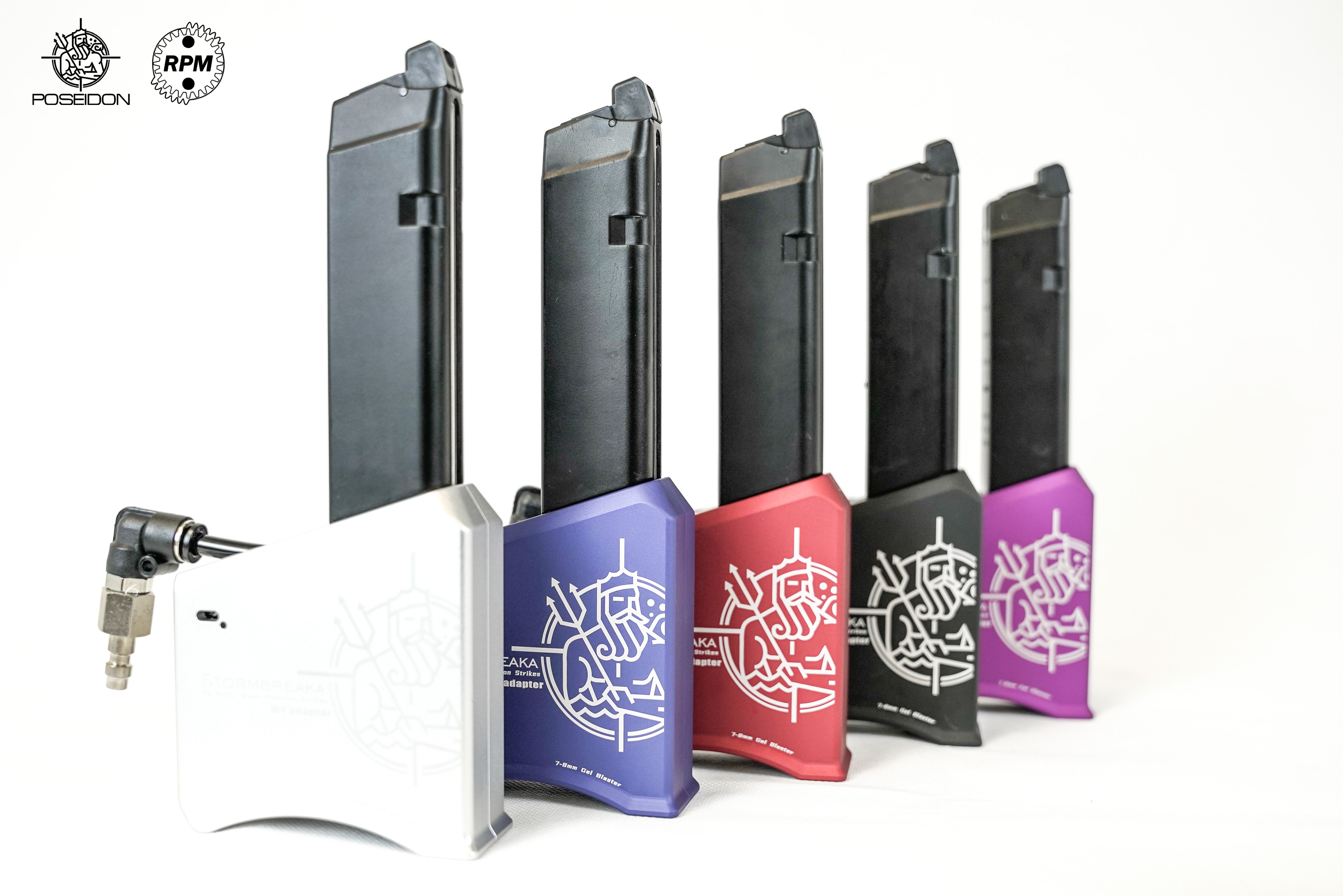 Stormbreaka RPM Techshop & Poseidon M4 Adapter [Glock Version], 5 Colo